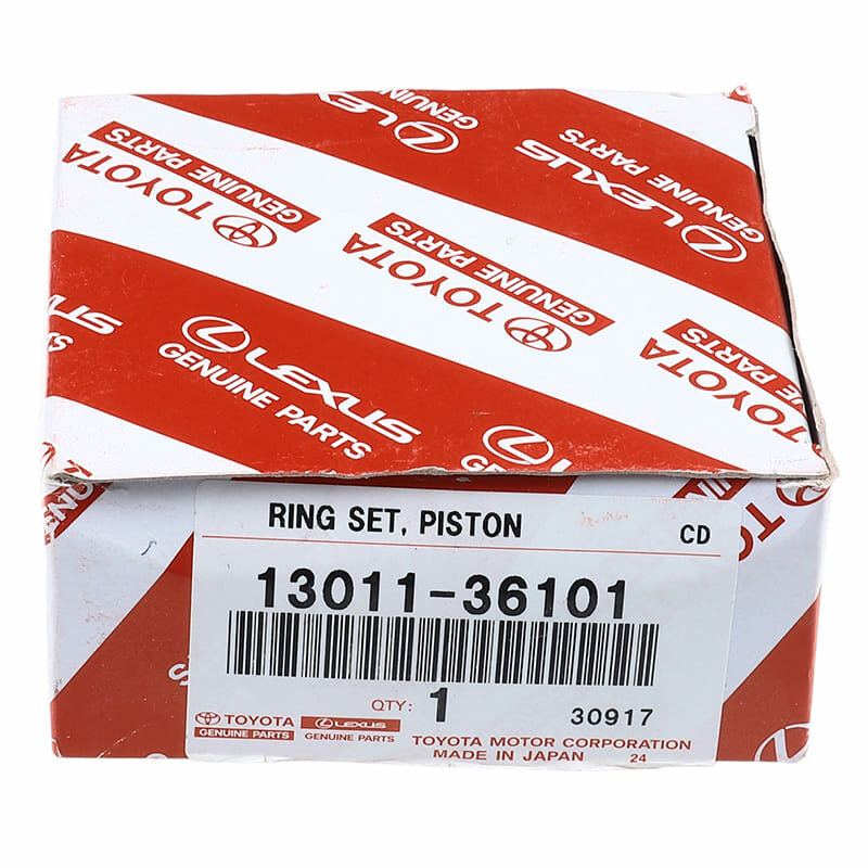 Кольца поршневые оригинал 13011-36101 Toyota; для двигателя 8AR-FTS; Toyota Harrier Hybrid ASU6#; OEM 13011-36101