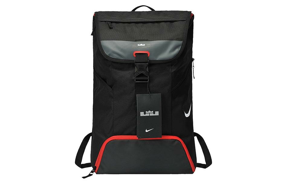 Сумка NIKE, фактура плетеная, черный
