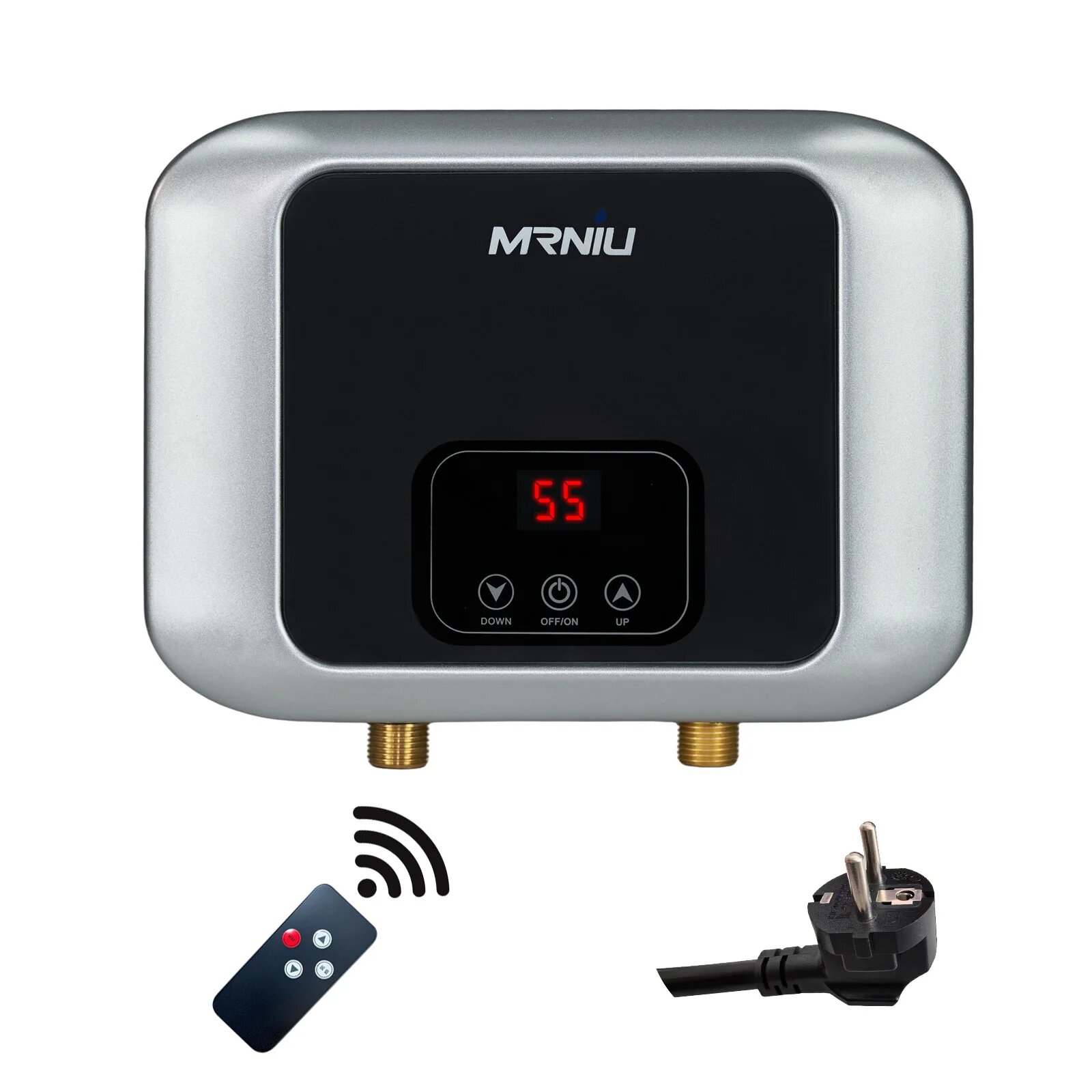 Электрический проточный водонагреватель 220 В/110 В, 3500 Вт/5500 Вт, настенные обогреватели для ванной комнаты, душа, дома, кухни под раковиной 220V 3500W EU Plug