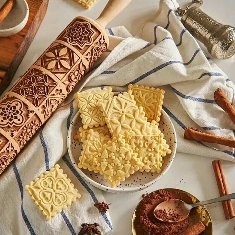 Скалка с узором