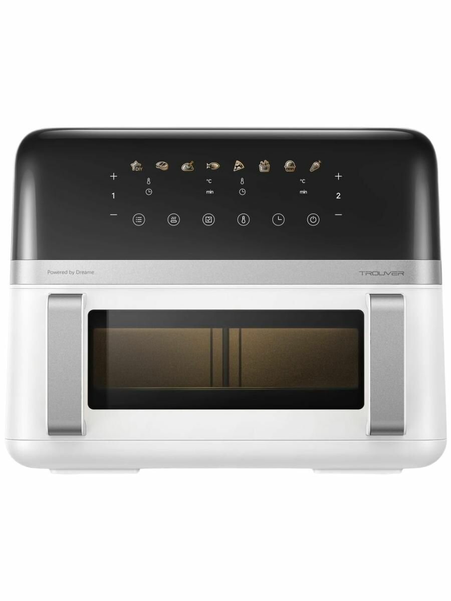 Аэрогриль Электрический Dreame Trouver FD20 Pro AF-5518ATB,9 литров, 2700Вт, Сенсорное управление, Белый