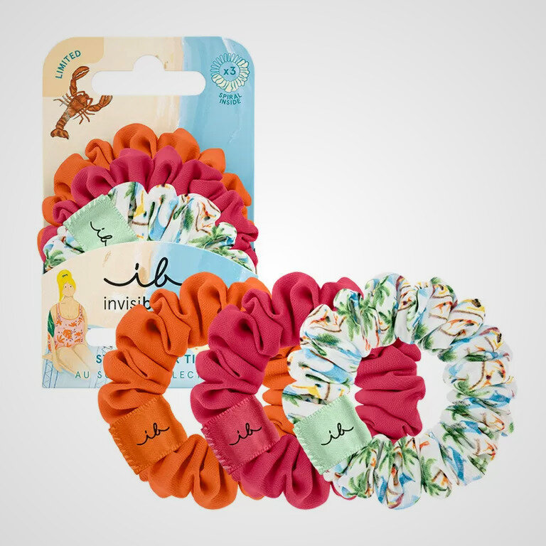 Резинка-браслет для волос LOOP PLUS Au Soleil Beachy Bliss INVISIBOBBLE LOOP PLUS Au Soleil Beachy Bliss Резинки для волос 3 шт