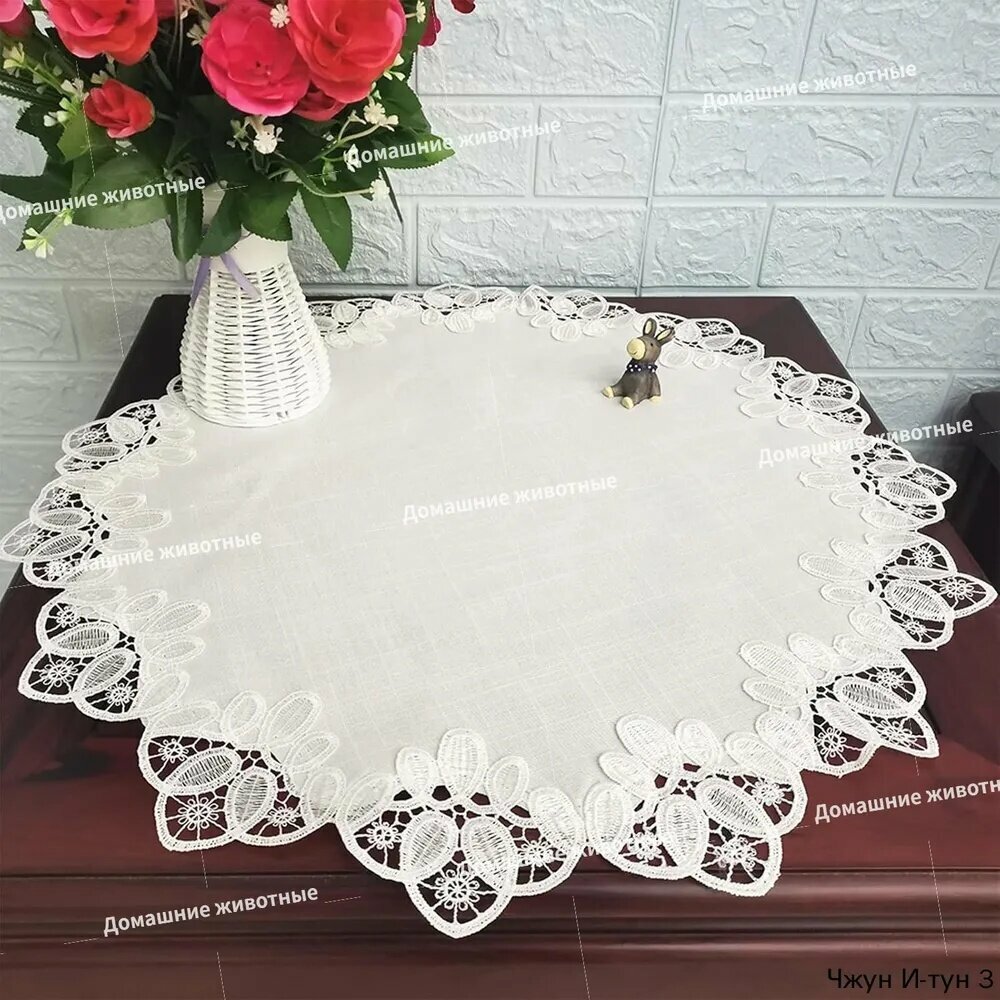 Салфетка сервировочная Бамбуковое волокно 60x60см, 1шт.