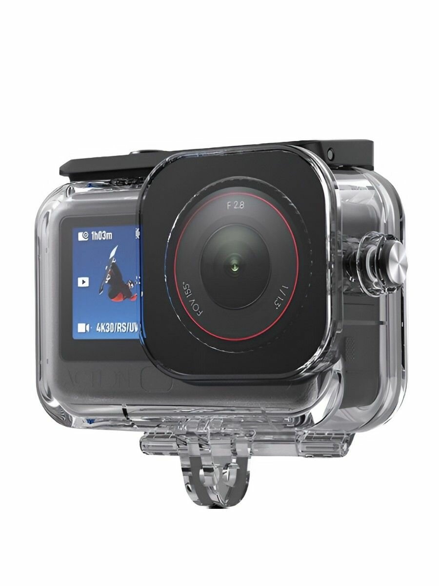 Водонепроницаемый кейс аквабокс TELESIN S4-WTP-12 на 60 м для DJI Osmo Action 6
