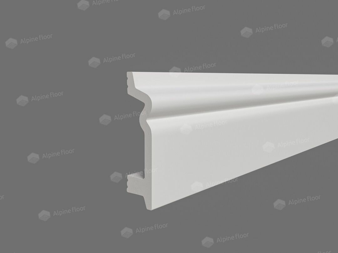 Плинтус напольный Alpine Floor UHD полимер TANLE TL011036 Фосе 100 мм, 2м