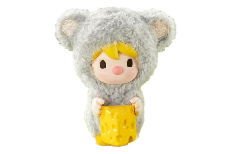 Подвески унисекс POP MART Little Sweet Bean Животные для ролевых игр Коллекция Мистические боксы, Confirmed-Cheeses Mouse (Open)
