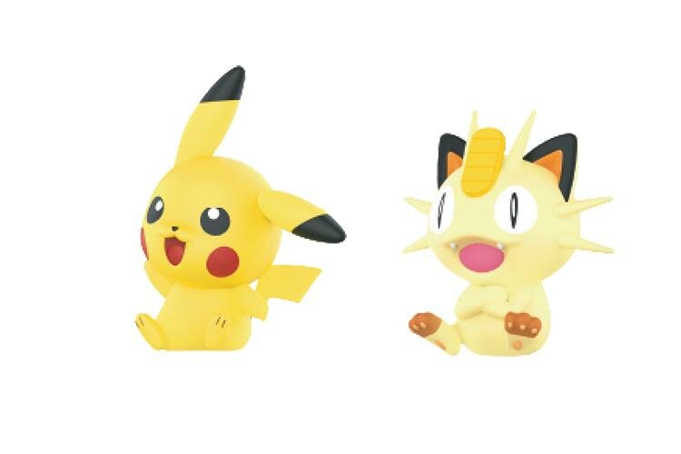 POP MART Mystery Boxes Пикачу Тарепанда сидячая поза, Confirmed-Pikachu Sitting+Psyduck Sitting (Open)