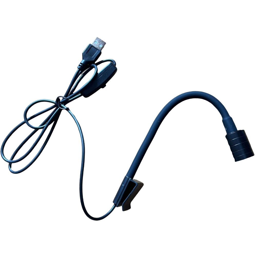 Светодиодный светильник для озеленения небольшого аквариума-клипсовый прожектор с фокусировкой белого света