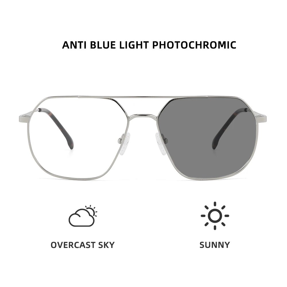 SENTA Фотохромные очки Photochromic C3, Голубой, -50