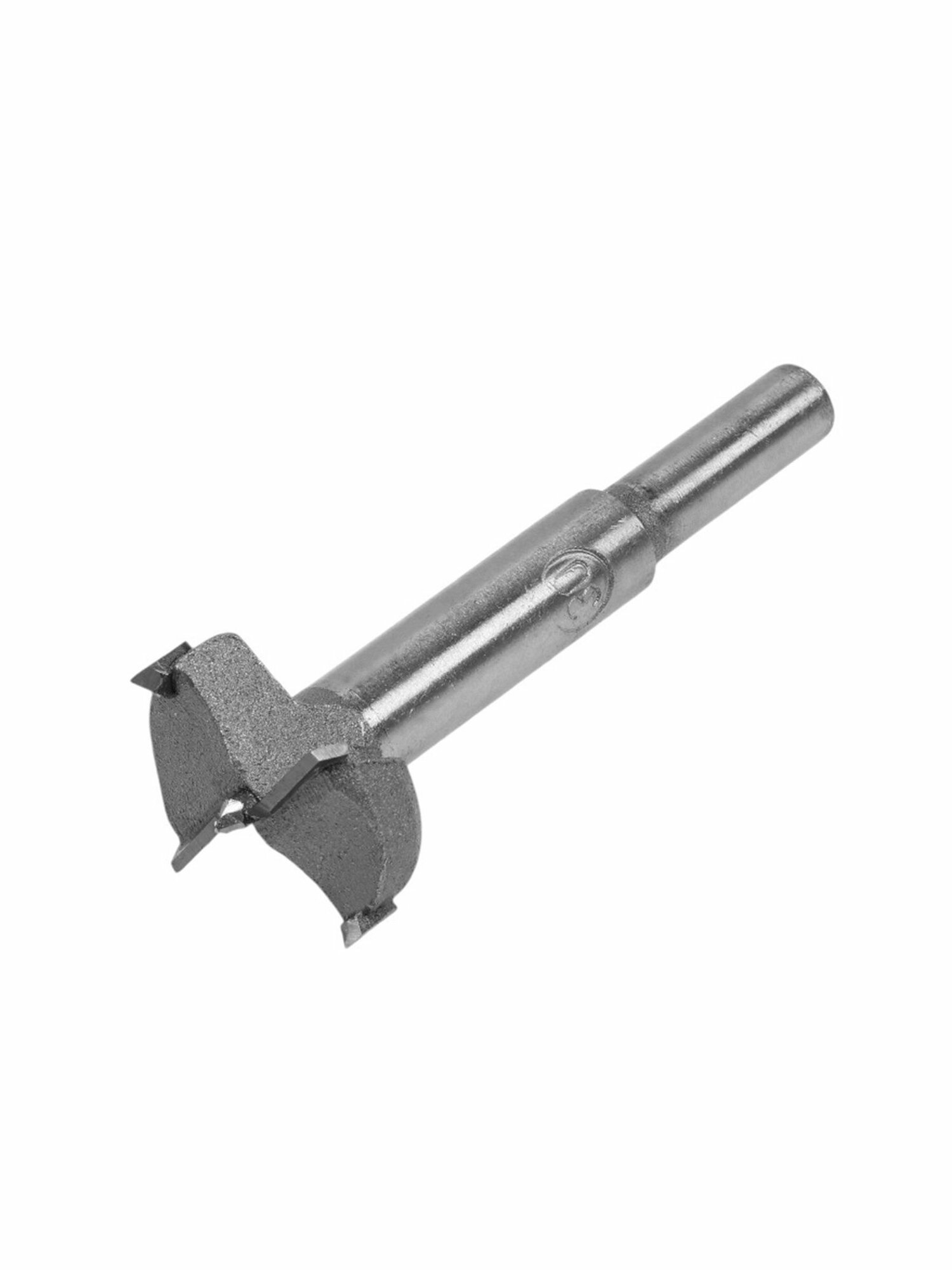 Сверло Форстнера Тундра, твердосплавные пластины, цилиндрический хвостовик, 30 мм