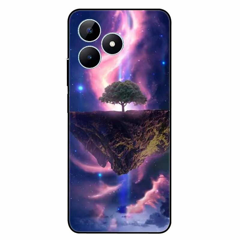 Для Realme Note 50, силиконовый роскошный мягкий чехол из ТПУ для Realme Note 50 4G, бампер для 60