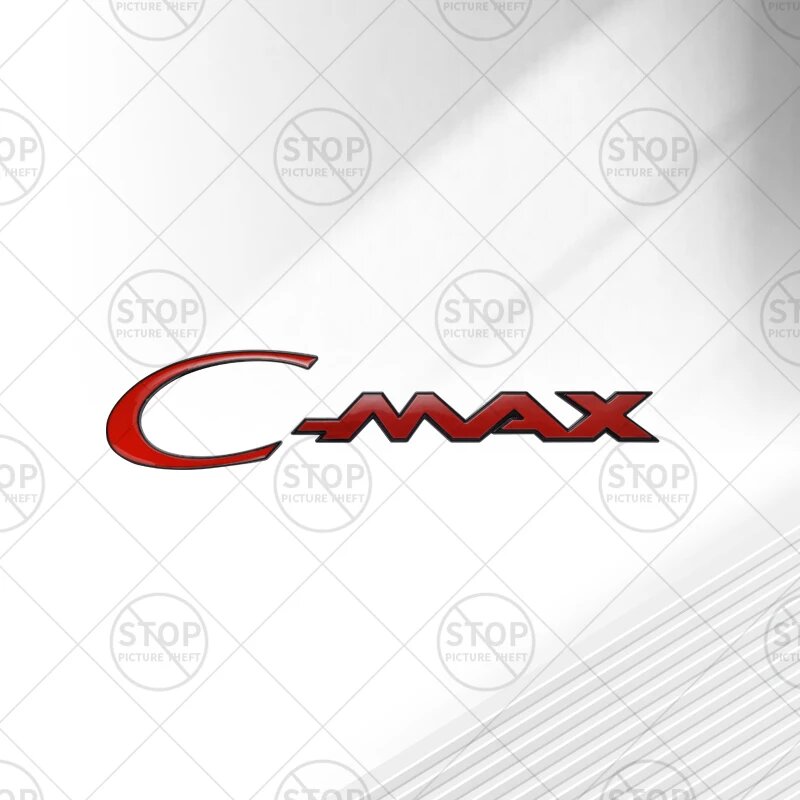 Автомобильная наклейка для S-MAX C-MAX Logo ST Line MPV, красочная 3D наклейка, украшение кузова, значок, эмблема заднего багажника, декоративные аксессуары