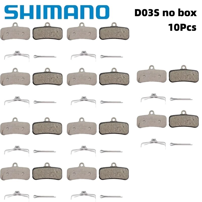 Shimano D03S D02S тормозные колодки 4 поршня D03S no box 10pcs