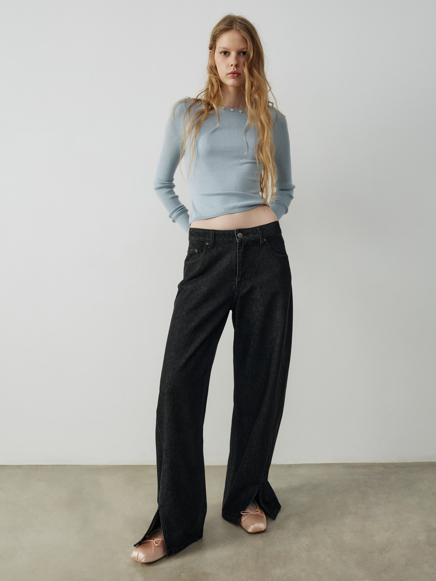 Джинсы бойфренды Young 