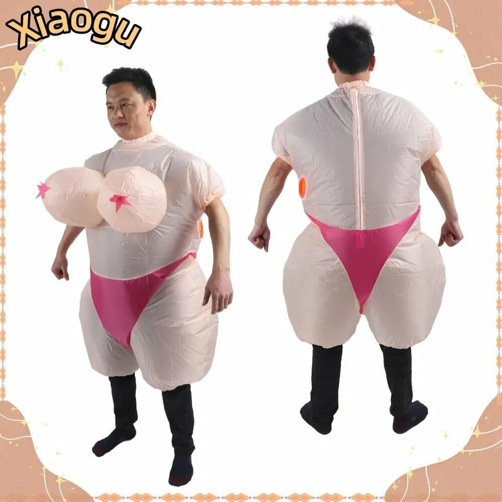 Надувной костюм для взрослых, смешной, удобный и износостойкий, для Хэллоуина и вечеринок