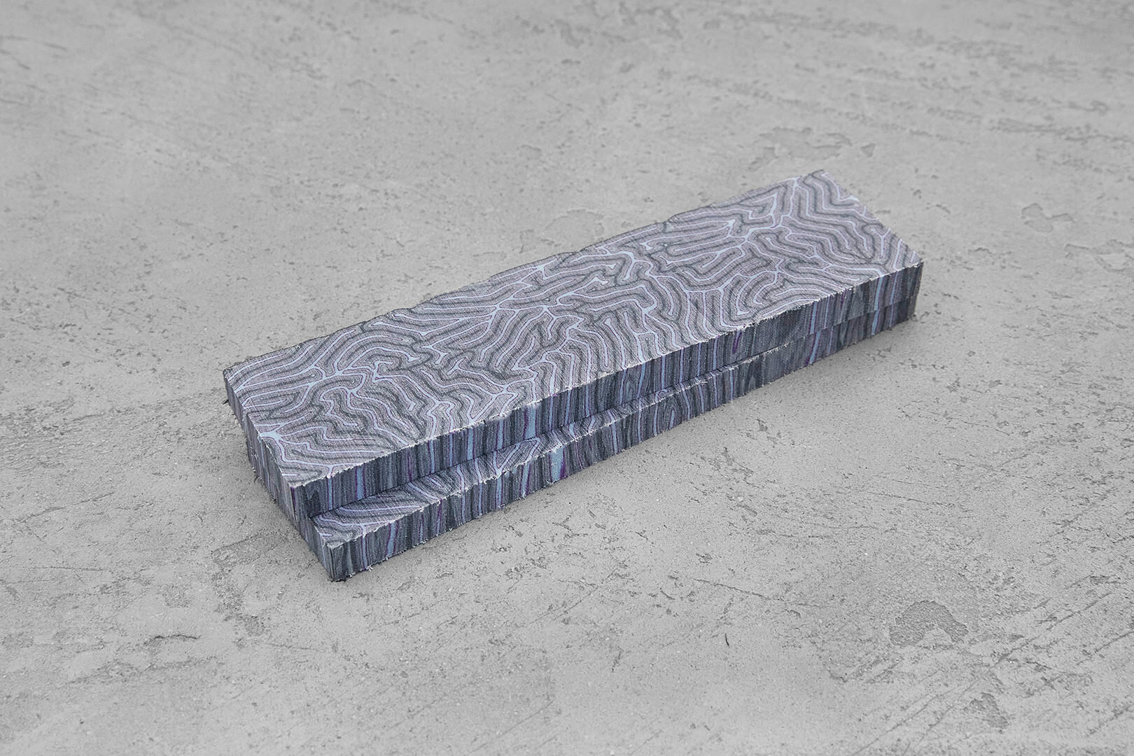 Авторская микарта, 2 плашки 134х35х8мм T040