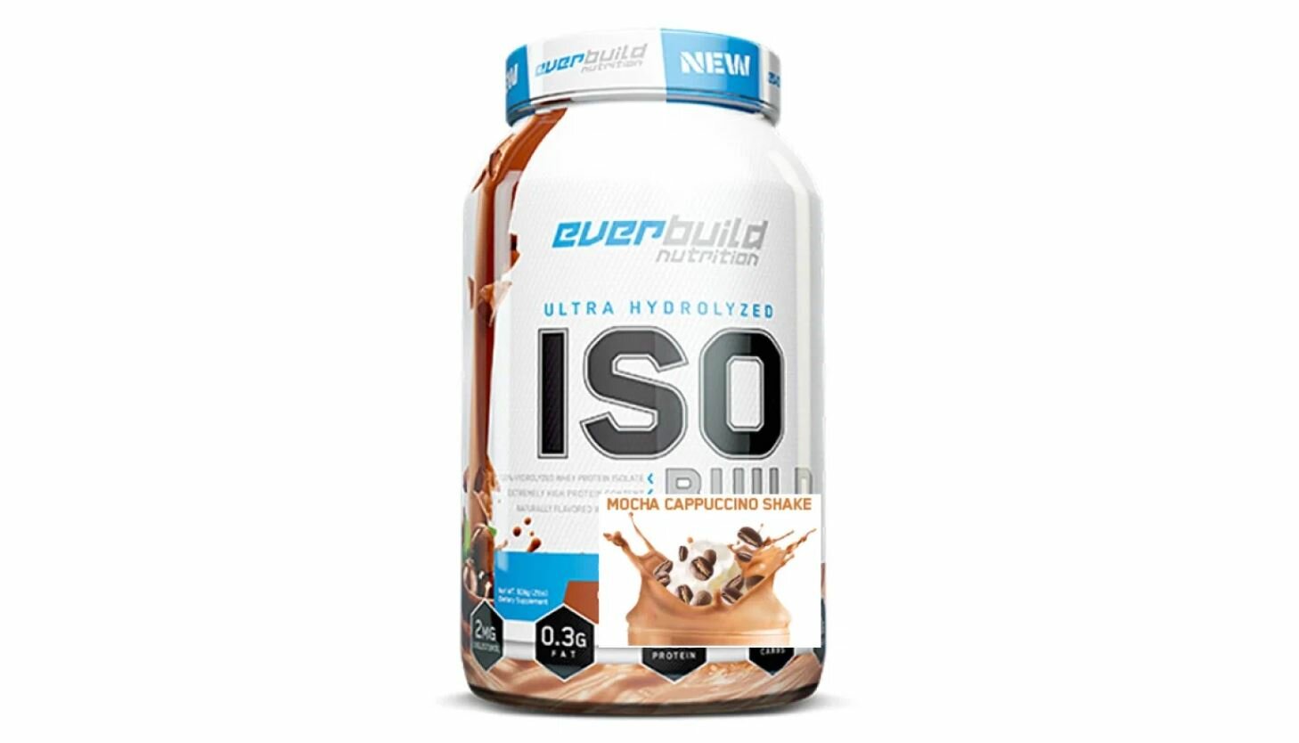 EVERBUILD, ISO BUILD, Протеин, Мокко (Mocha Cappucchina shake), 908 гр