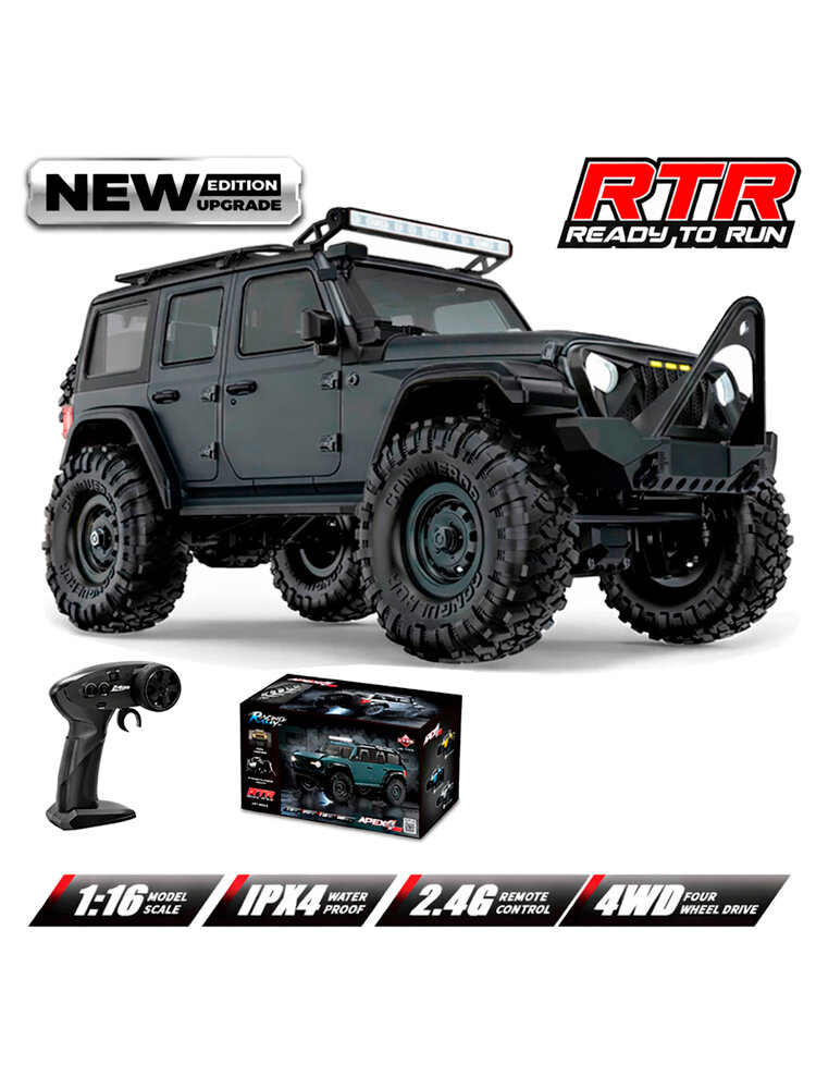Радиоуправляемый краулер HB Wrangler (32 см, 4WD, 1:16) - HB-R1606