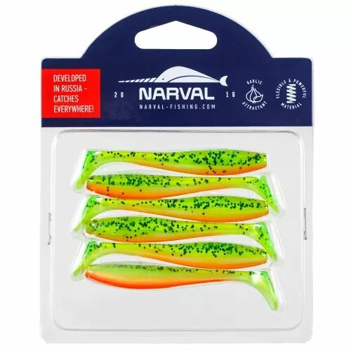 Силиконовая приманка Narval Choppy Tail 8cm #015 6шт.