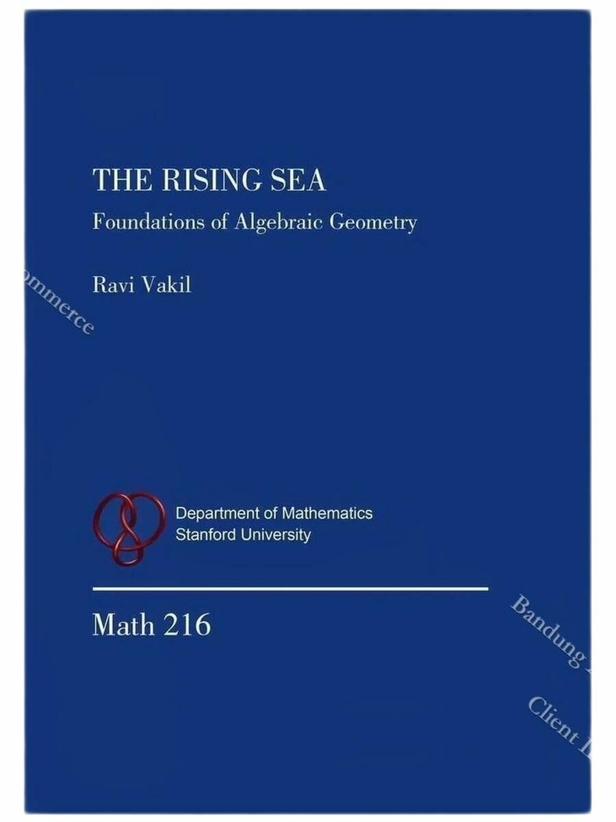 THE RISING SEA Foundations of Algebraic Geometry 2024 /бумажная книга
