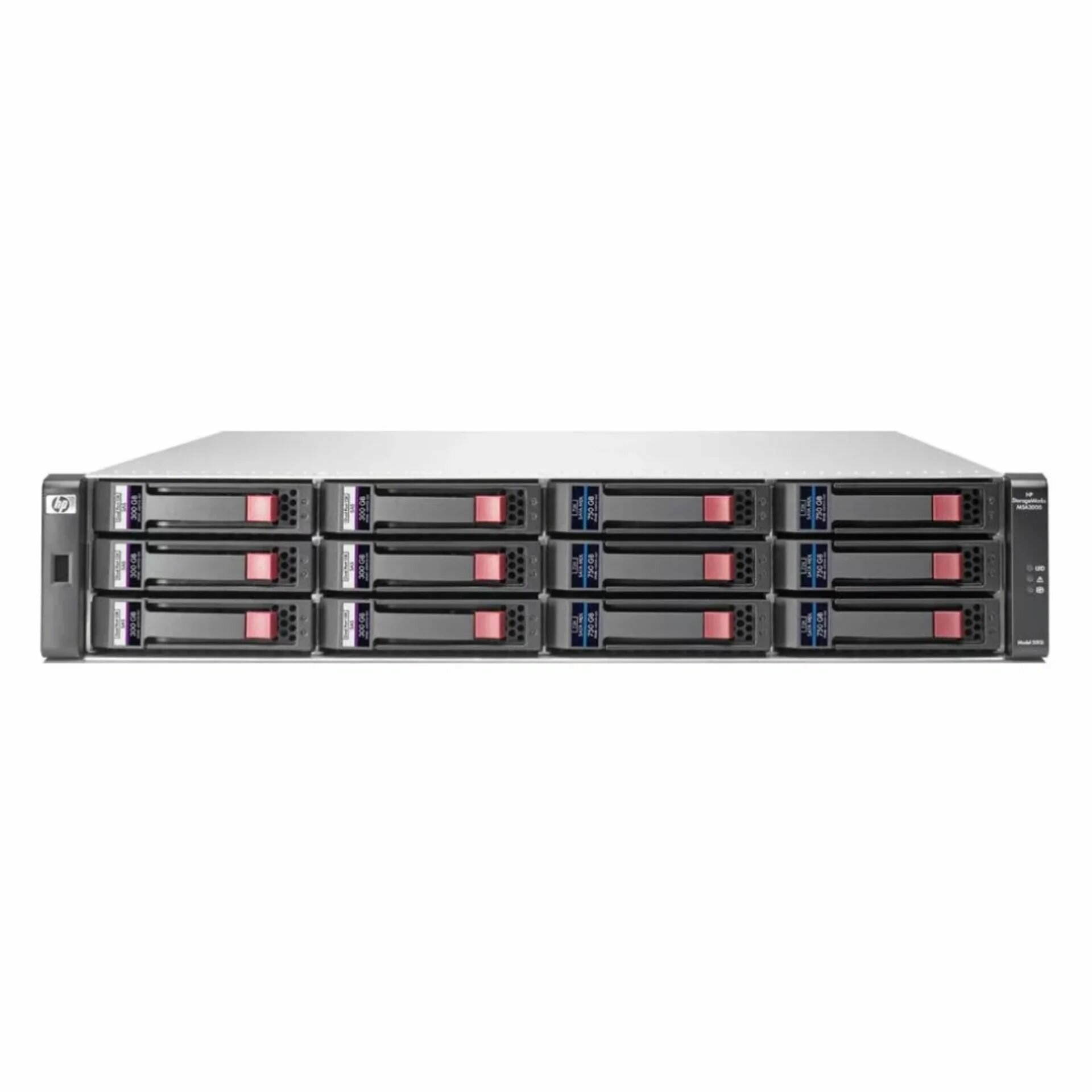Шасси дисковой полки HP StorageWorks MSA2000 3.5"