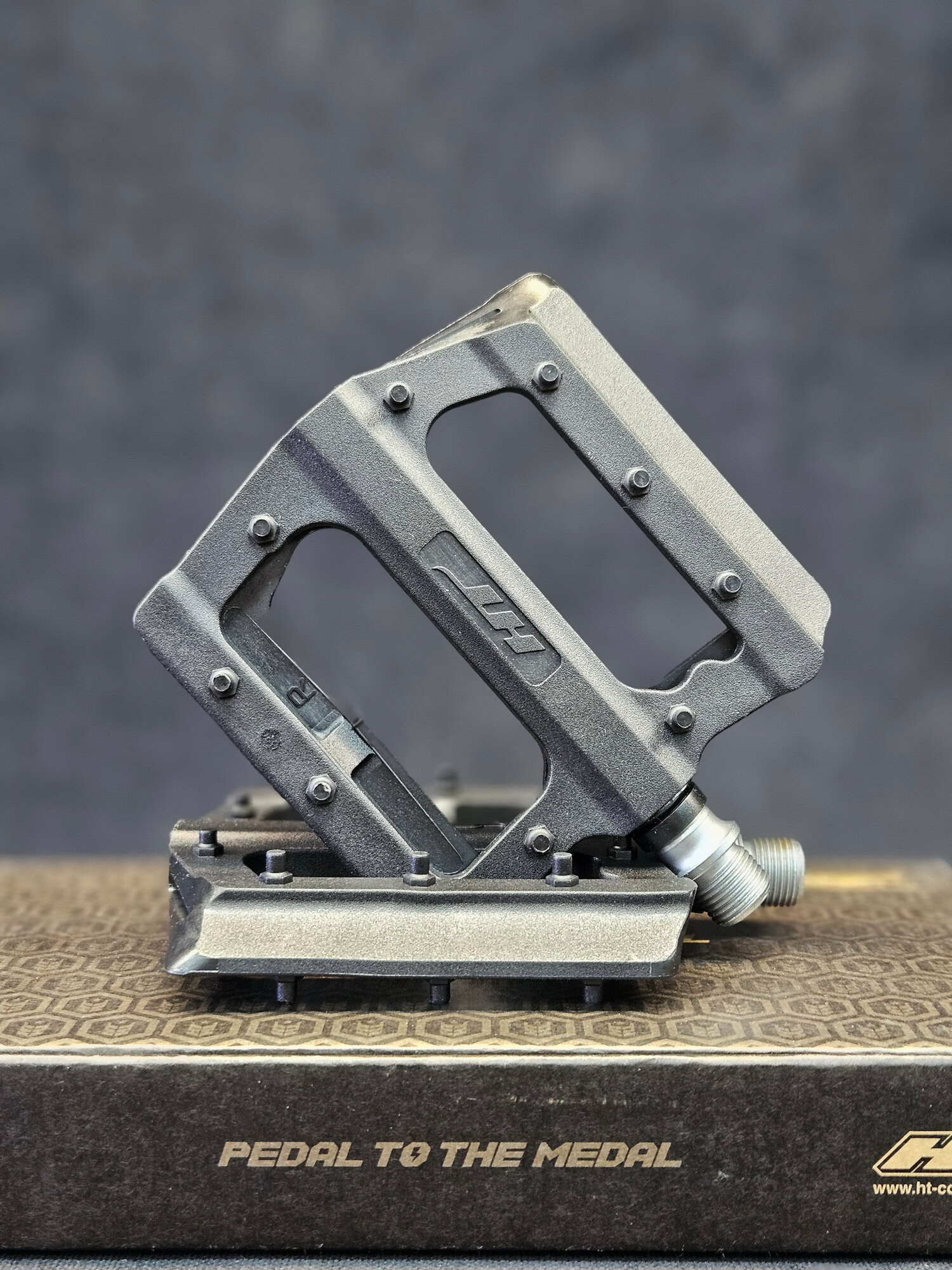 Педали для велосипеда HT Components PA12 (2026), черные (black)