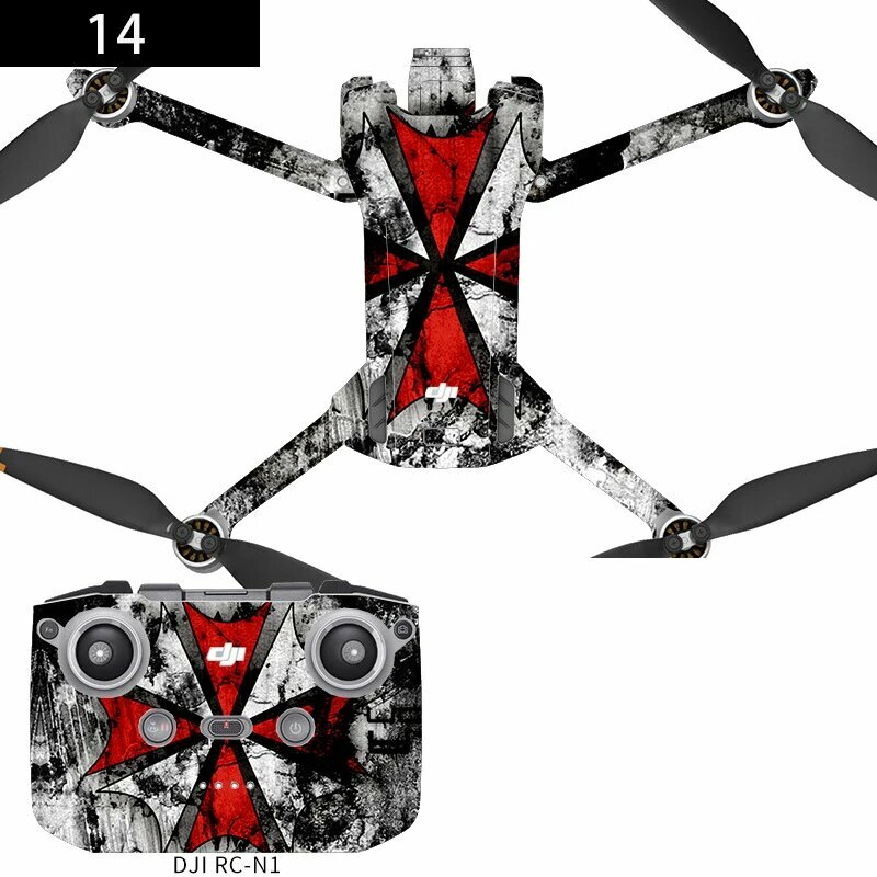Наклейки CQT для DJI Mini 3, Цвет: 14