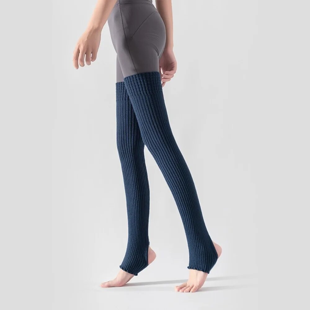 Однотонные гетры из трикотажной шерсти