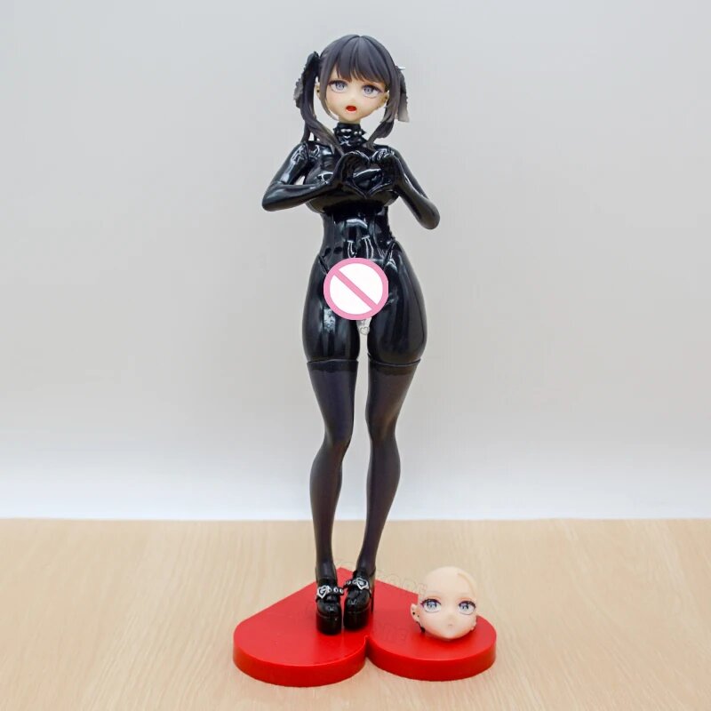 Фигурка Dear My Rubber Miu Kurokawa, 24см, черный