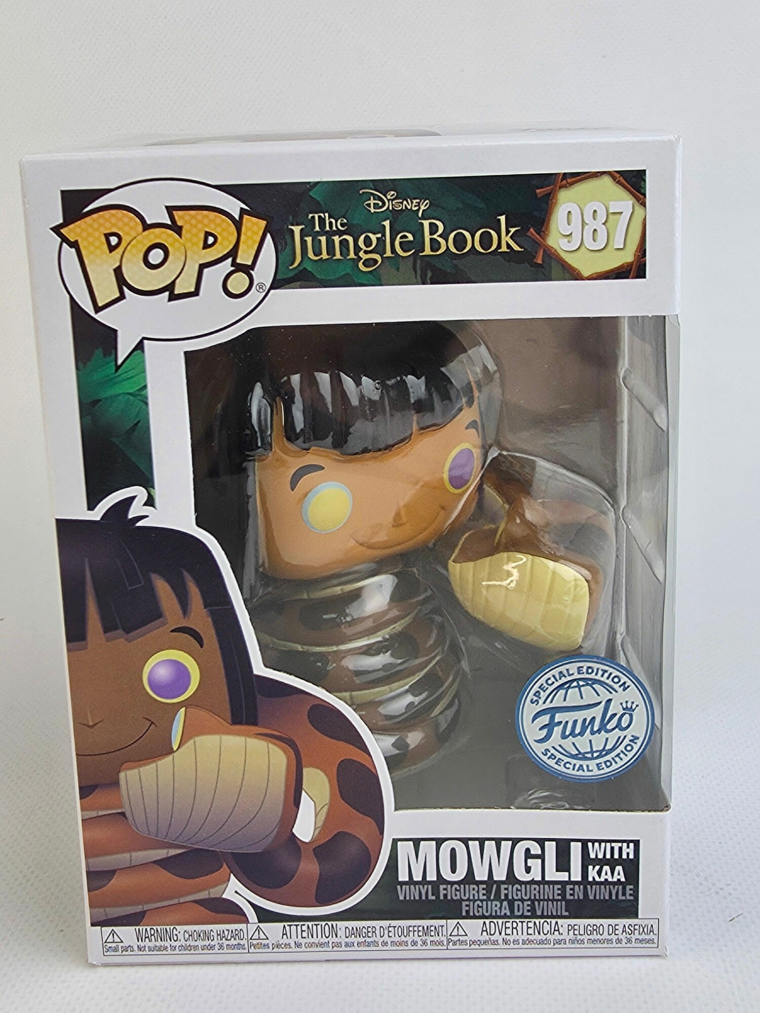 Фигурка Маугли и Каа Mowgli with Kaa из мультика Книга джунглей 987