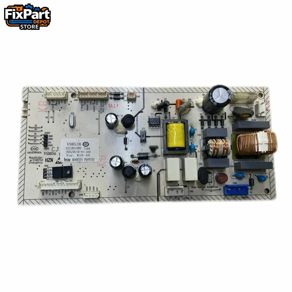 V98538 0321801989 Материнская плата PCB Control Board для холодильника W19-49