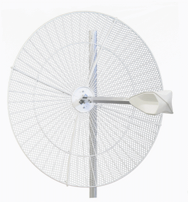 Антенна Миглинк парабола 3.2 MIMO 30дБ параболическая сетчатая MIG 800-2700 (F-female)