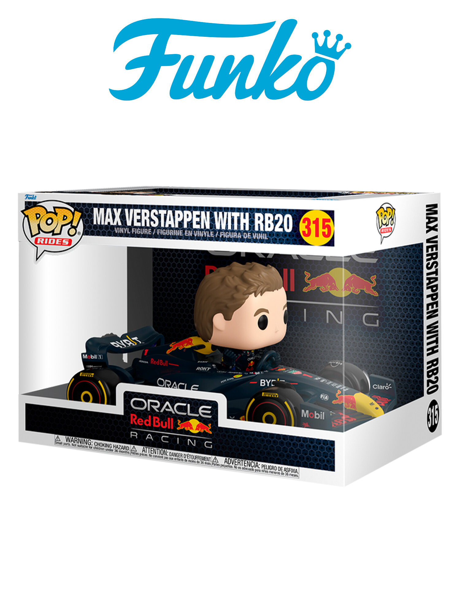 Фигурка Funko POP! Max Verstappen with RB20 (315) Oracle Red Bull Racing