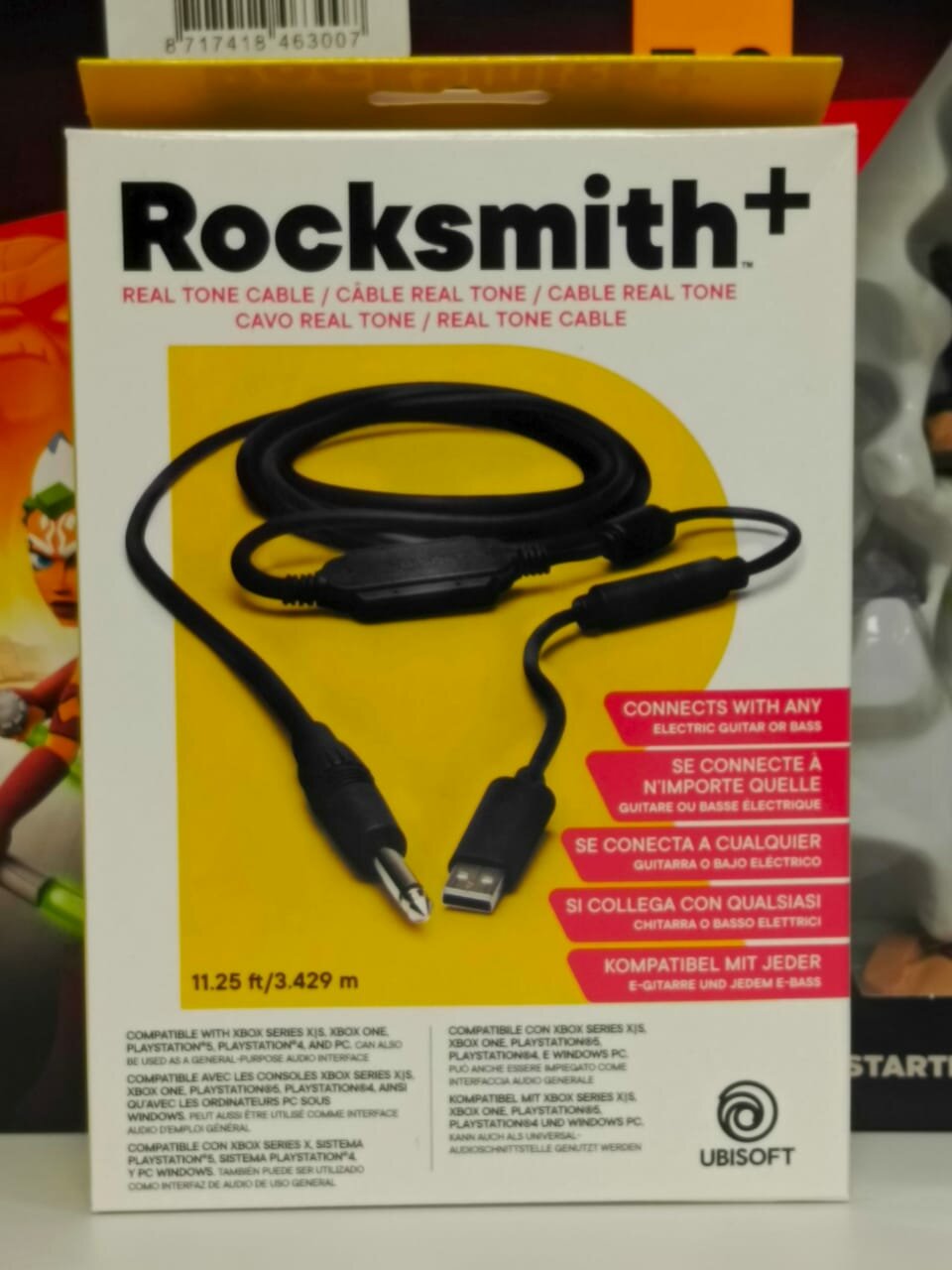 Rocksmith® Real Tone Cable (Кабель) [PS4, PS5, Xbox 360/One/Series X|S, PC](SPC)