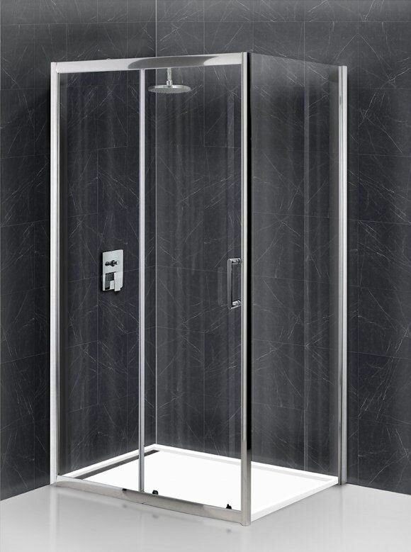 Душевой уголок BelBagno Uno 100/80 стекло прозрачное