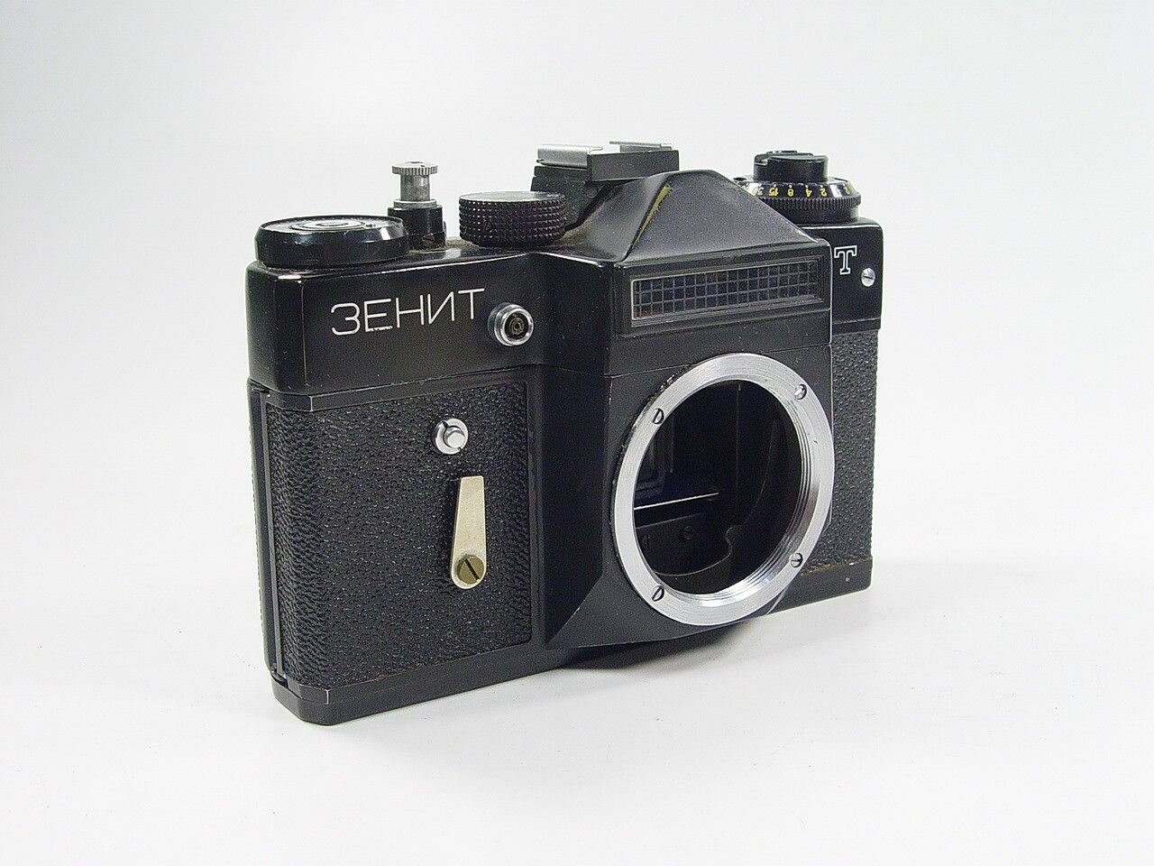 Фотоаппарат винтажный советский старинный Зенит-ЕТ. Зеркалка. Прекрасное состояние, Беларусь, 1989 г. Футляр, Лот 12