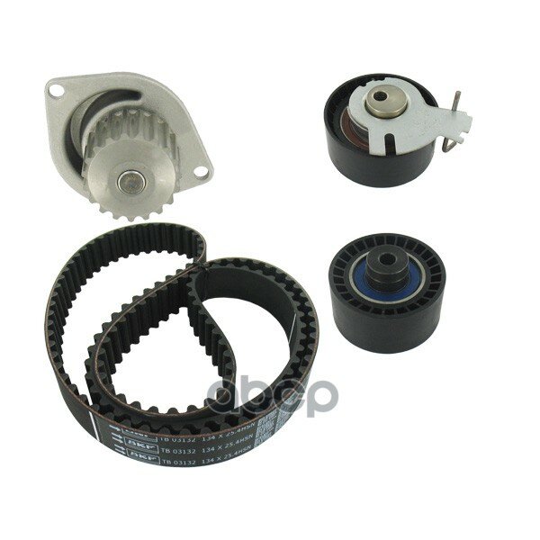 Комплект ГРМ с водяным насосом PEUGEOT 1007/206/207/208 1.6i 00- CITROEN Berlingo/C-Elysee/C2/C3 1.6i 00- Skf арт. VKMC03256