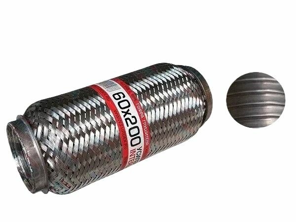Гофра глушителя EUROEX 60x200il 60x200 усиленная Interlock