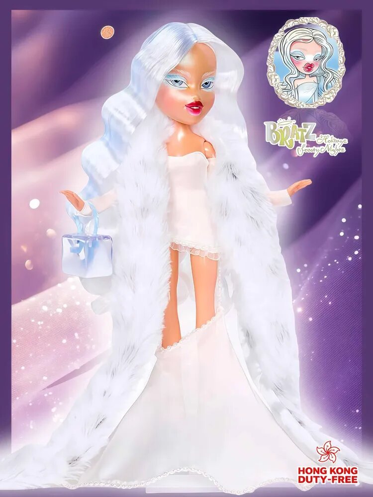 Братц Кукла Holidayz Frosty Nightz Collector Bratz с аксессуарами. Bratz#