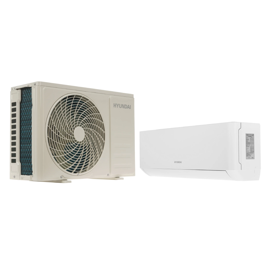 Сплит-система Hyundai HAC-07/T-PRO до 20 м², охлаждение 2.2 кВт, обогрев 2.2 кВт, турбо режим, бесшумная работа, белый