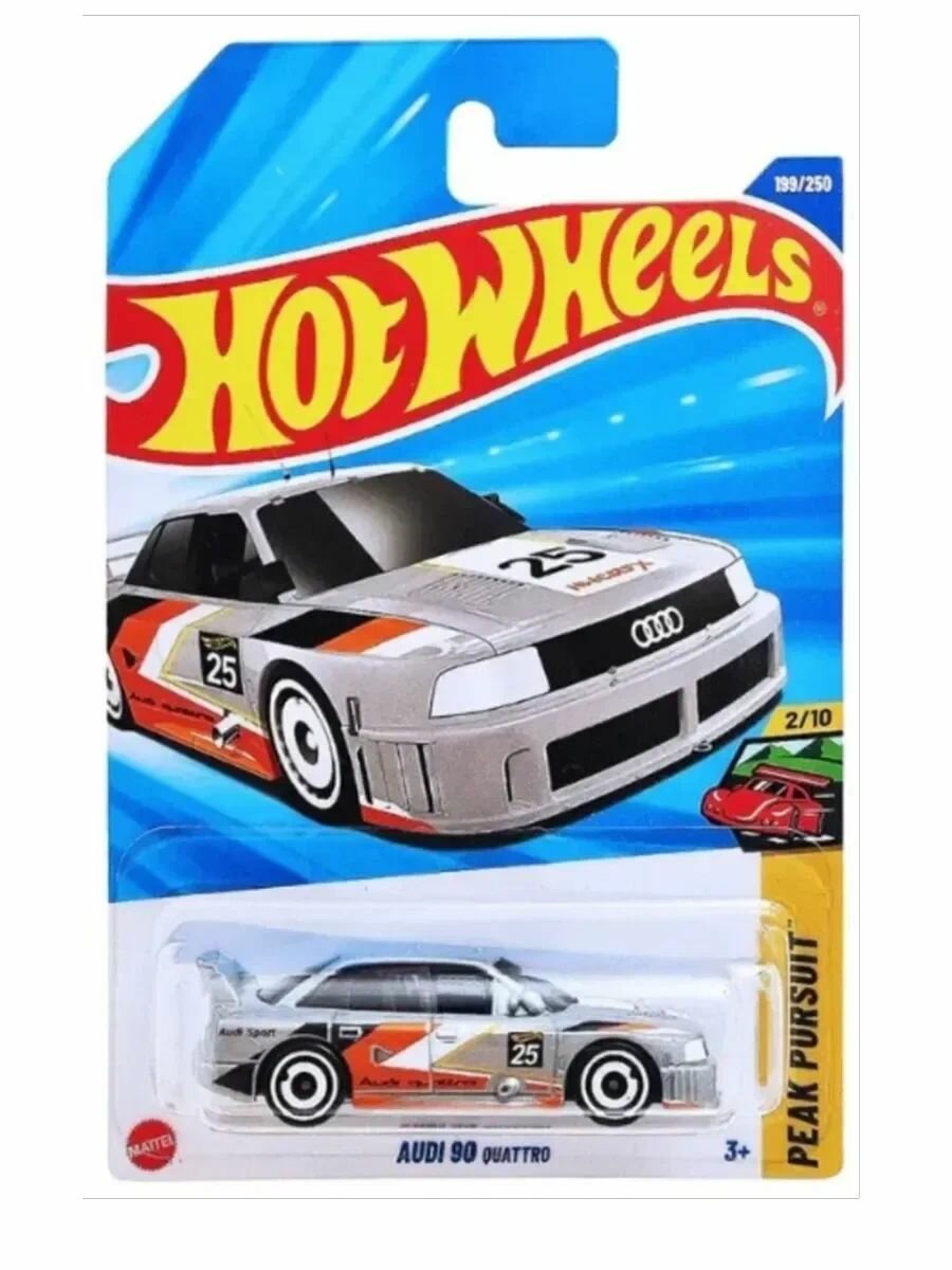 Машинка базовая Hot Wheels Audi 90 Quattro серый