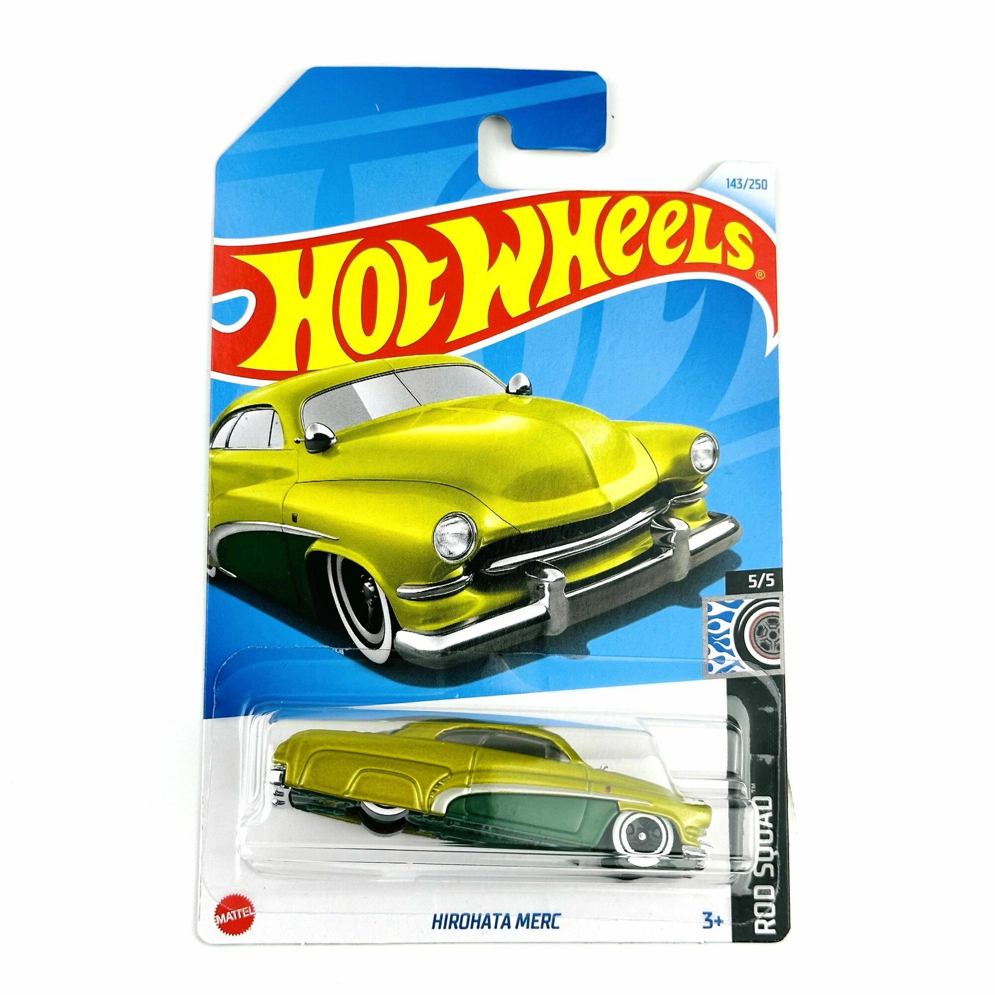 Машинка базовая Hot Wheels Hirohata Merc салатовый