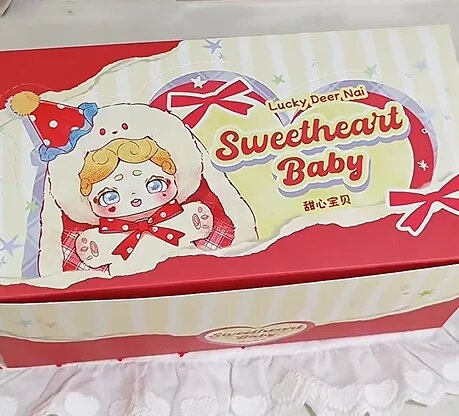 Виниловая фигурка Lucky Deer Nai Sweetheart Baby, 6 шт. в наборе