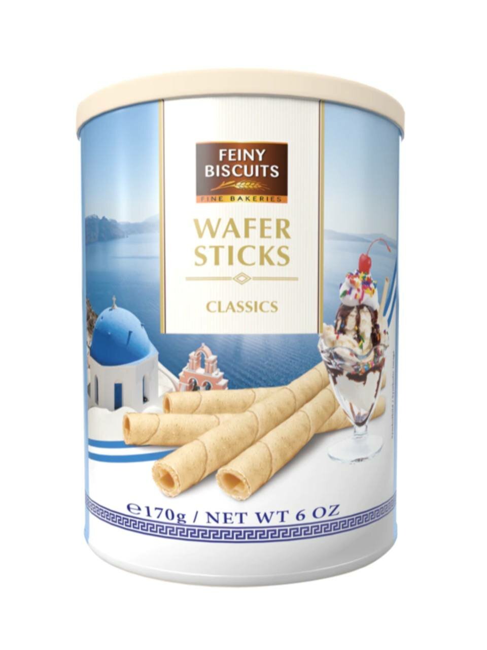 Вафельные трубочки классические Feiny Biscuits 170г