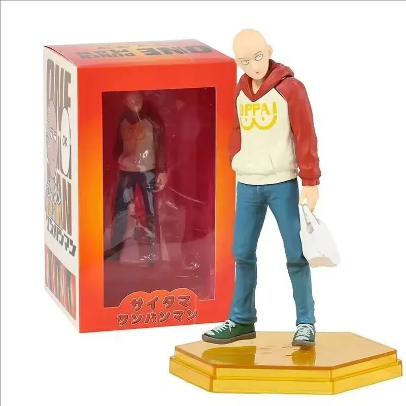 Фигурка Ванпанчмен Сайтама / One Punch Man Saitama (18см)