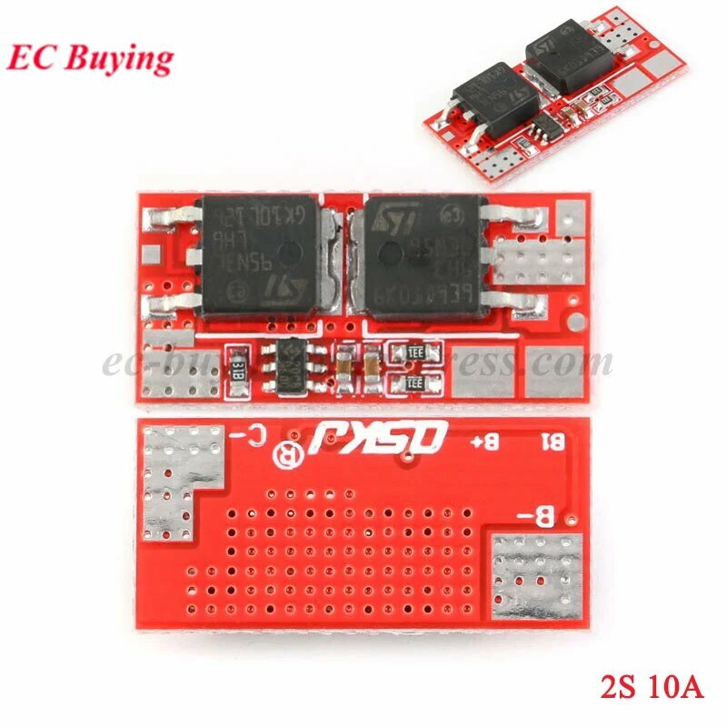 BMS плата 2S 10A EC Buying, 1pc