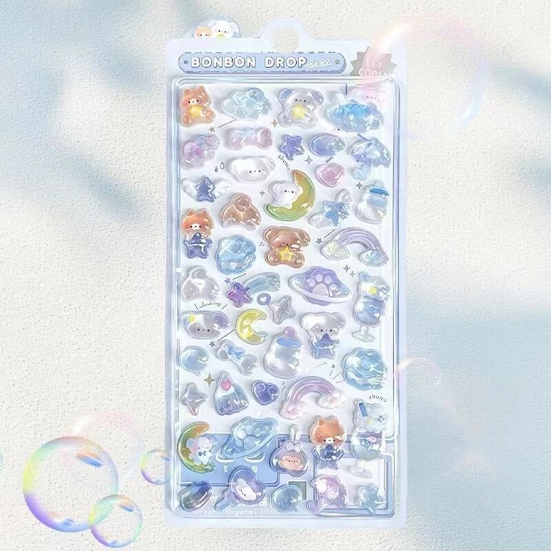 3D наклейки Bonbon Drop, цвет 05-1PCS
