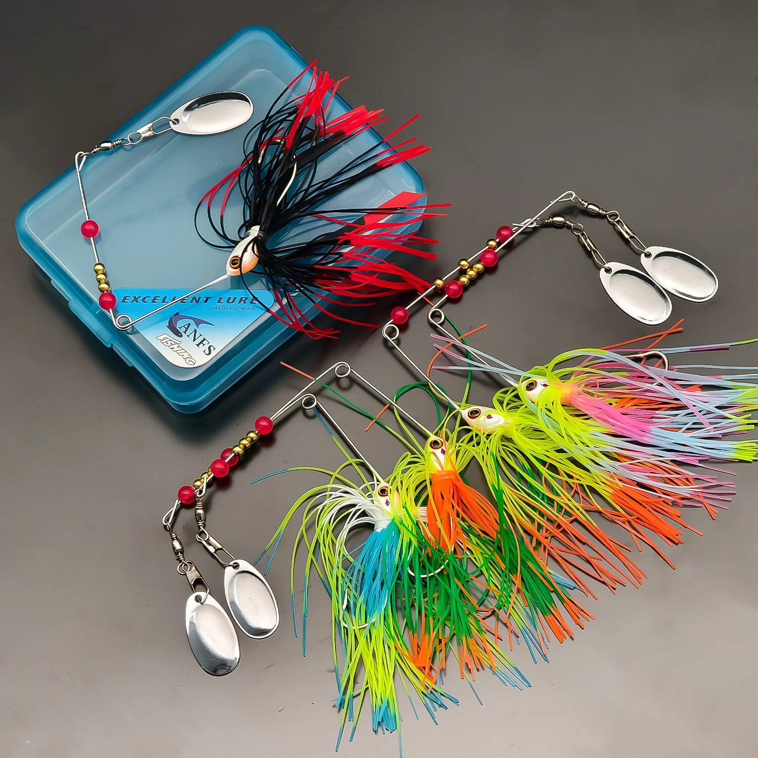 Набор приманок ANFS Spinnerbait, 5 шт.