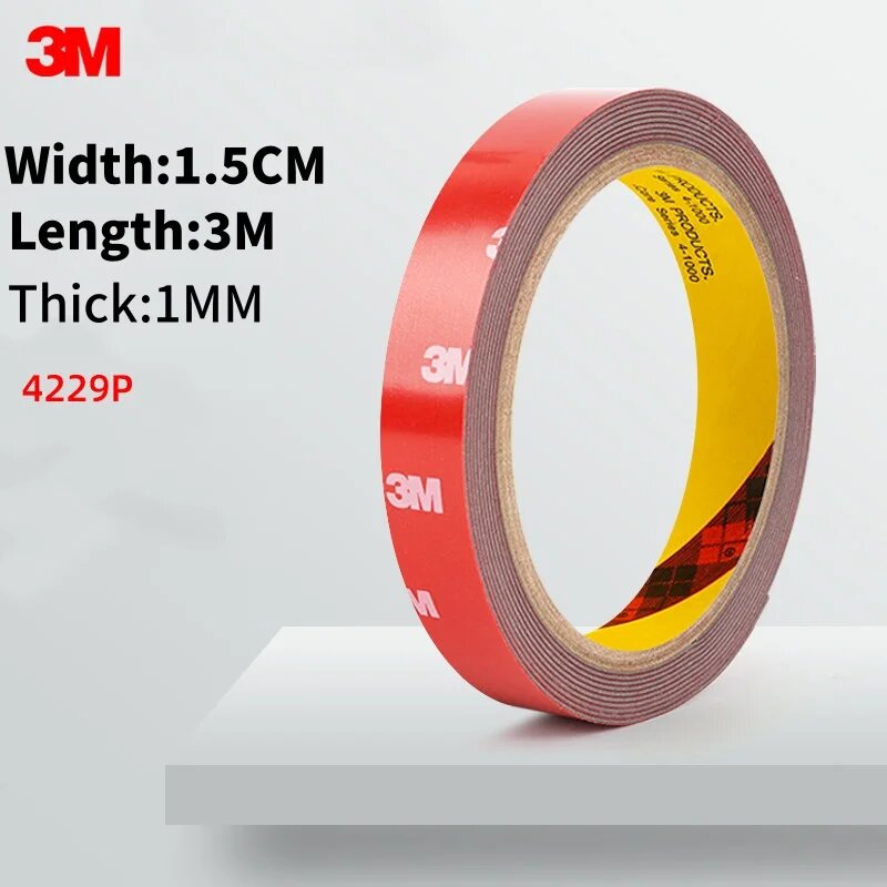 3M 4229P VHB двусторонняя клейкая лента Width 15mm
