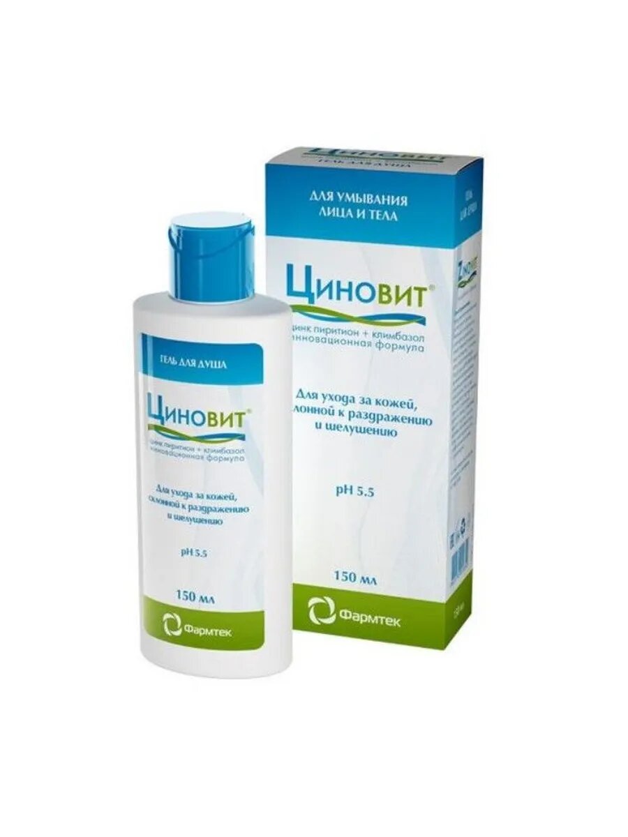 Циновит Гель для душа, гель для душа, 150 мл, 1шт.